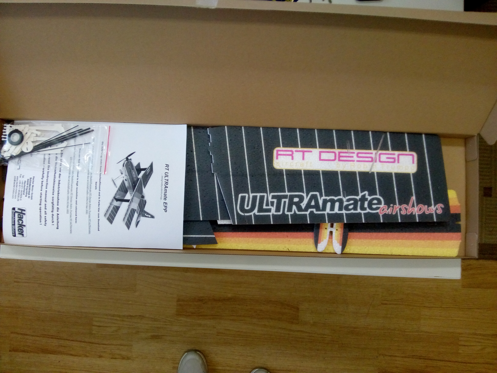 RT ULTRAMATE black-orange | RC Factory